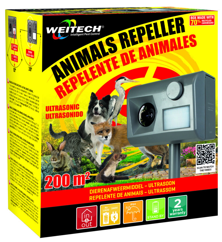 Outdoor protection | Weitech - Intelligent pest control / Répulsifs à ...