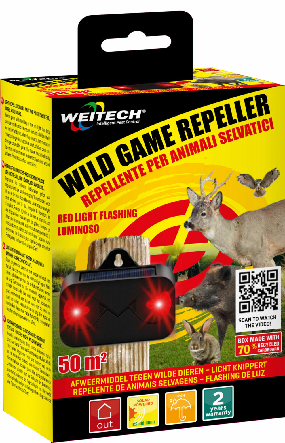 Outdoor protection | Weitech - Intelligent pest control / Répulsifs à ...